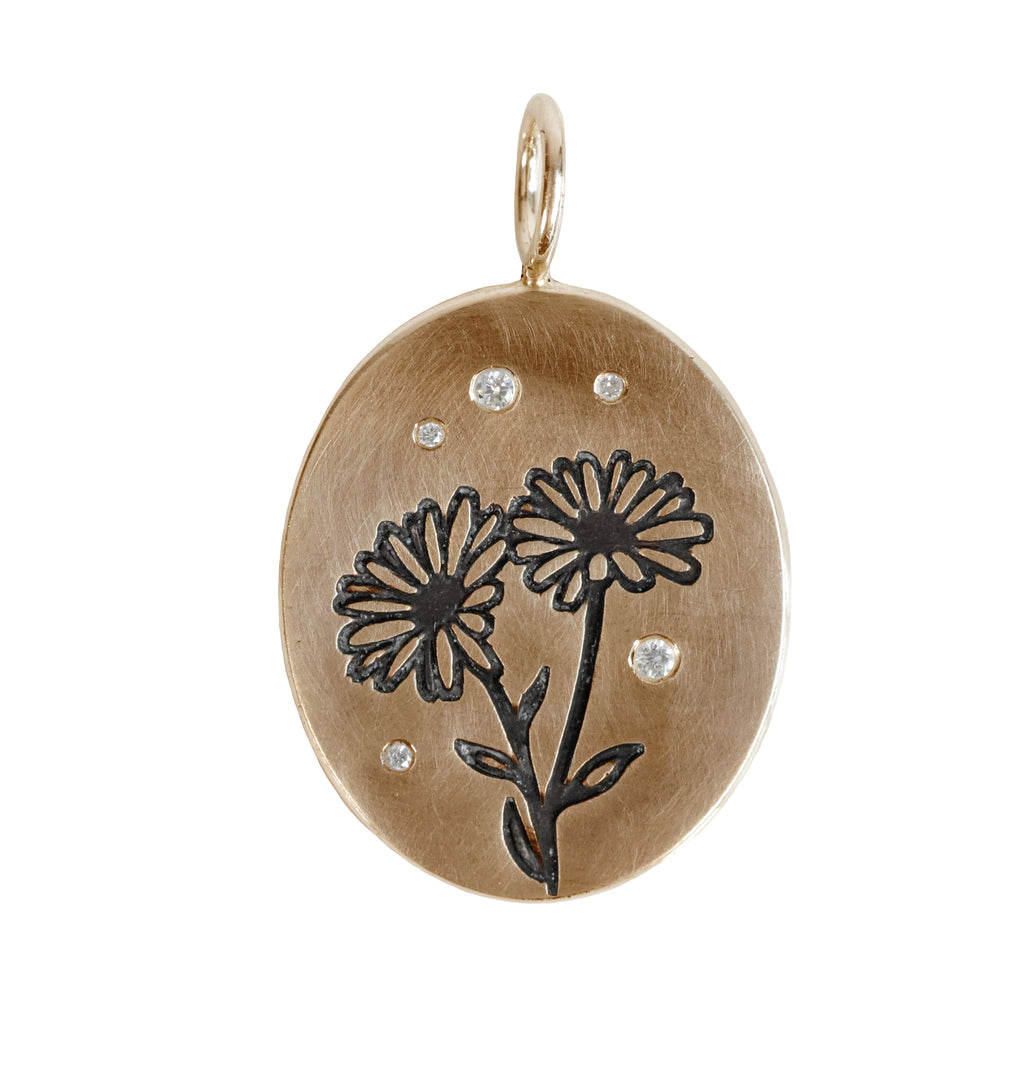 Daisy Oval Charm – Heather B. Moore