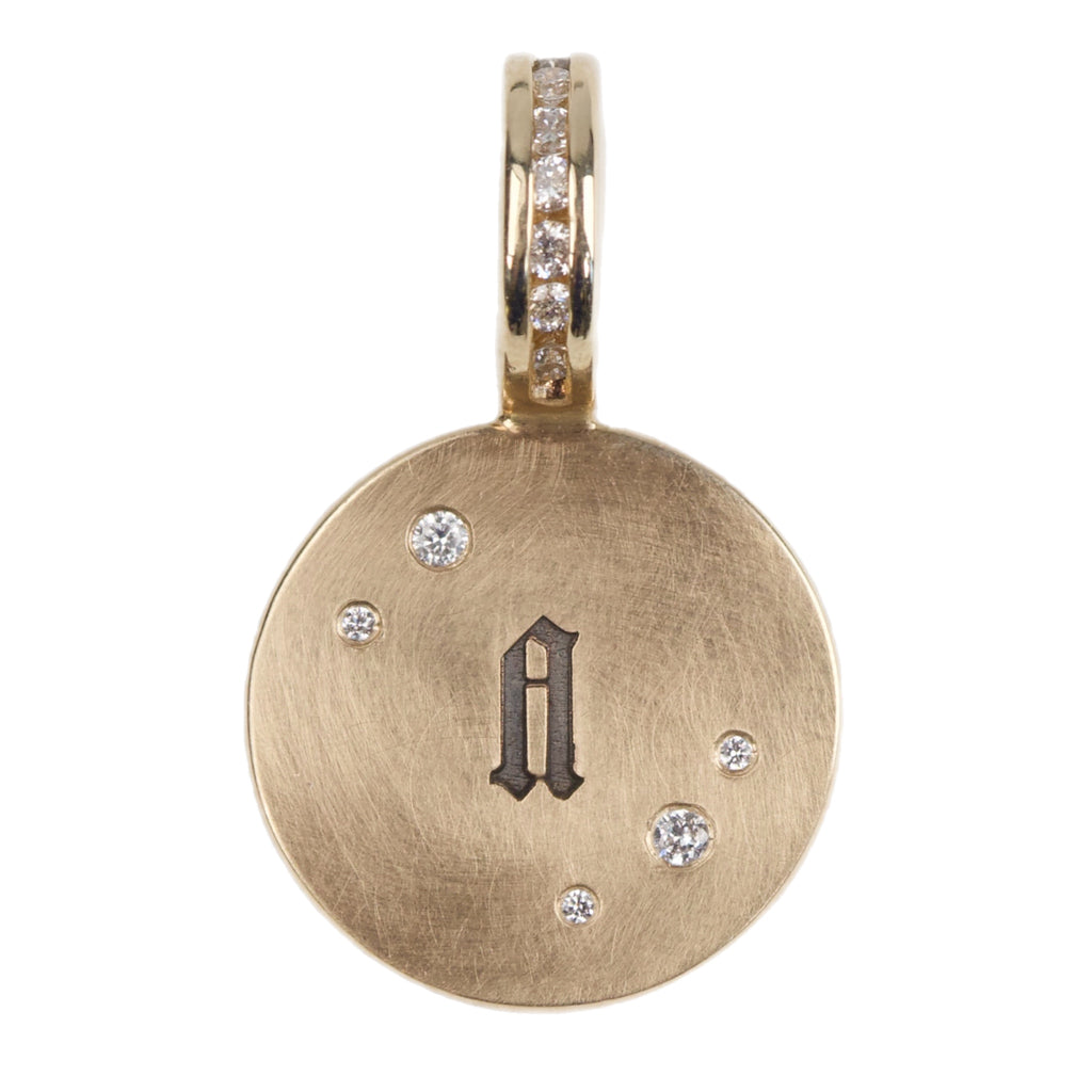 Single Initial Round Charm – Heather B. Moore