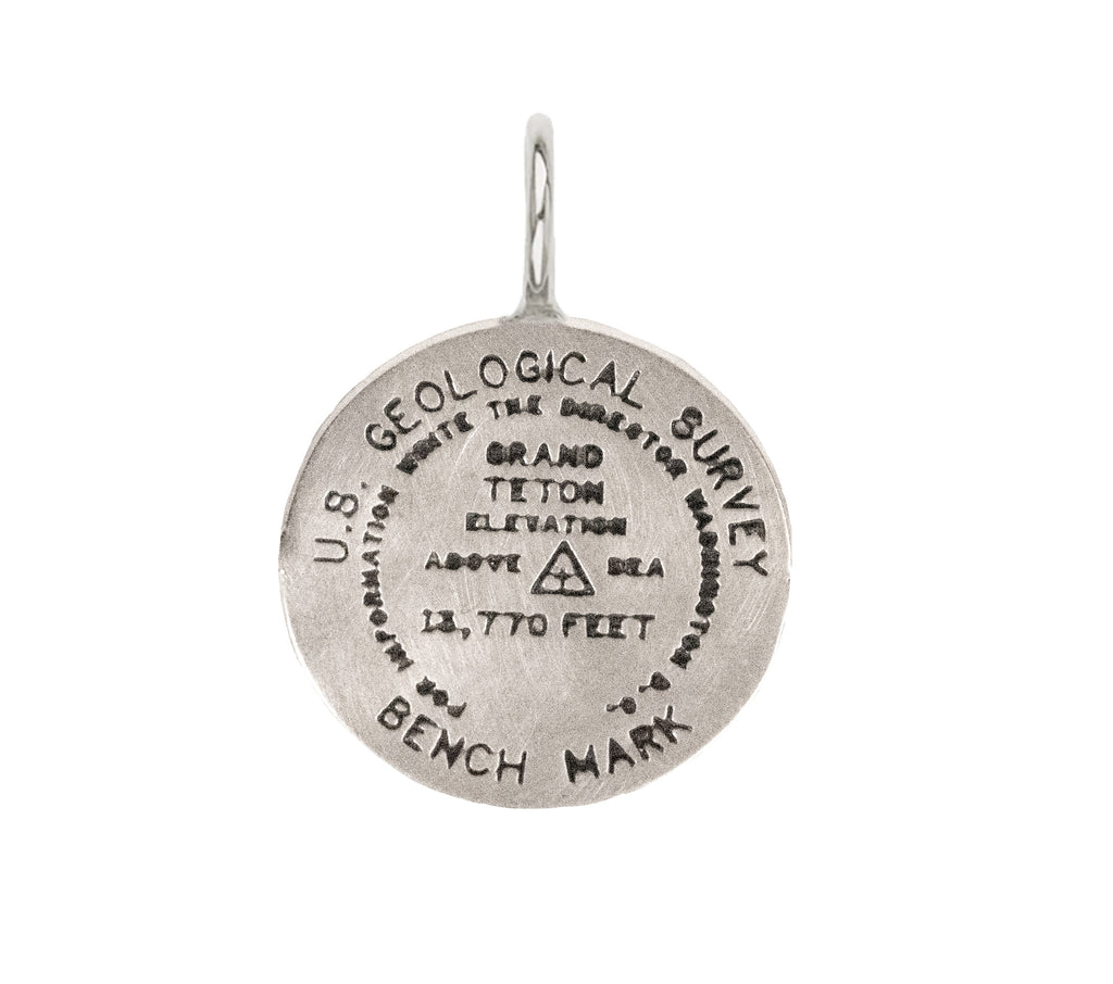 Grand Teton Bench Mark Round Charm – Heather B. Moore